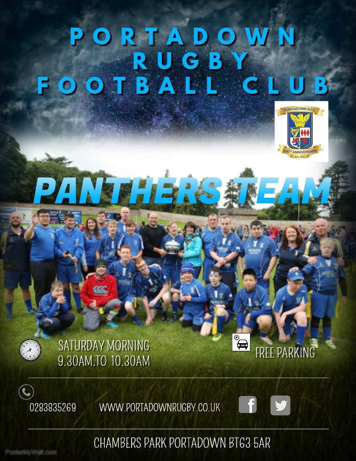 PANTHERS – Portadown Rugby Football Club